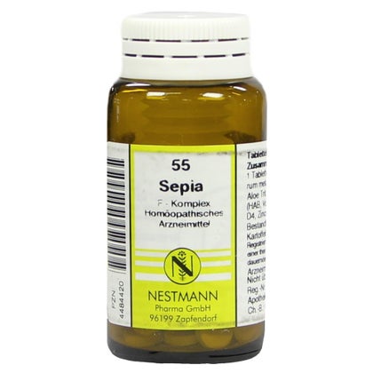 Sepia F Komplex Nr.55 Tabletten 120 St online kaufen | DocMorris