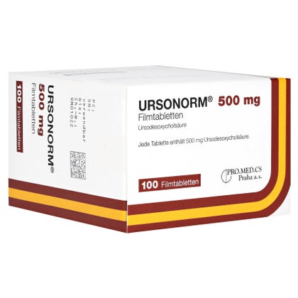 Ursonorm 500 mg Filmtabletten 100 St mit E-Rezept kaufen | DocMorris