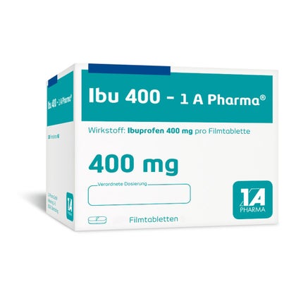 IBU 400-1a Pharma Filmtabletten 50 St mit E-Rezept kaufen | DocMorris