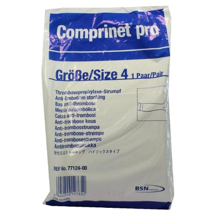 Comprinet pro Thromboseprophylaxe-Strumpf, knielang, weiß, Gr. 4 2 St ...