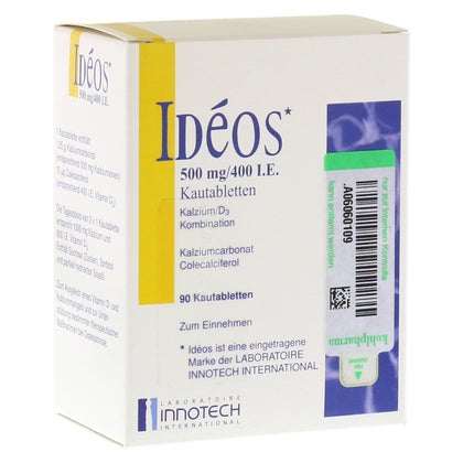 Ideos 500 Mg/400 I.E. Kautabletten - Reimport 90 St online kaufen ...