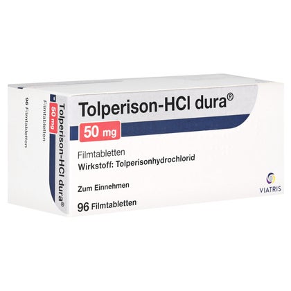 Tolperison-hcl dura 50 mg Filmtabletten 96 St mit E-Rezept kaufen ...