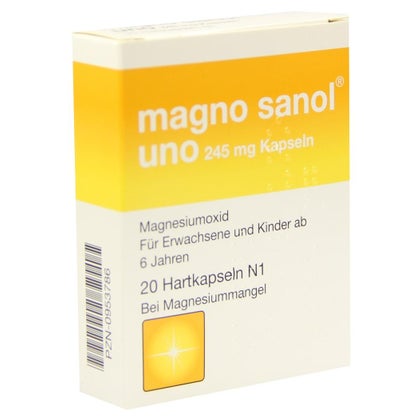 Magno Sanol uno 245 mg Kapseln 20 St online kaufen | DocMorris