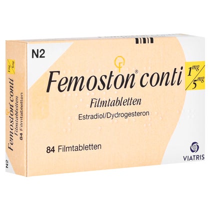 Femoston Conti 1 mg/5 mg Filmtabletten 84 St, 84 St online kaufen ...