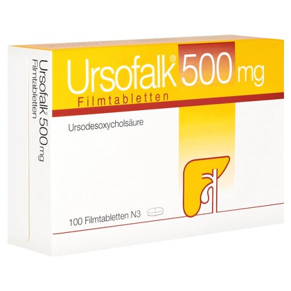 Ursofalk 500 mg Filmtabletten 100 St mit E-Rezept kaufen | DocMorris