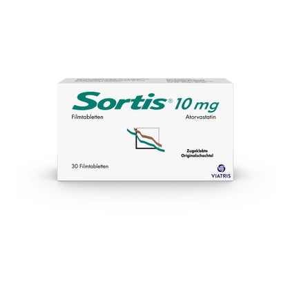 Sortis 10 mg Filmtabletten 30 St mit E-Rezept kaufen | DocMorris