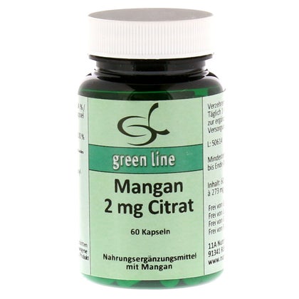 Mangan 2 mg Citrat 60 St online kaufen | DocMorris