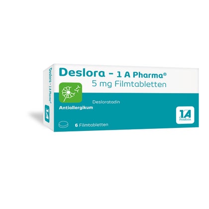 1A PHARMA DESLORA 5MG 6 St online kaufen | DocMorris