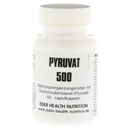 Pyruvat 500 Kapseln 60 St online kaufen | DocMorris