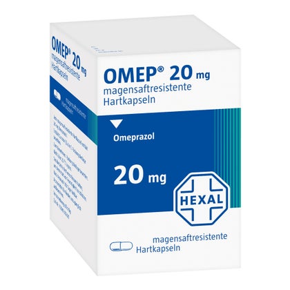 OMEP 20 mg magensaftresistente Hartkapseln 100 St mit E-Rezept kaufen ...