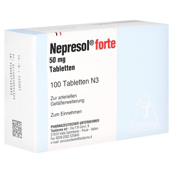 Nepresol Forte Tabletten 100 St, 100 St. online kaufen | DocMorris