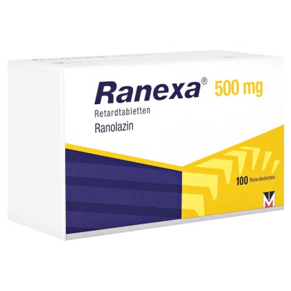 Ranexa 500 mg Retardtabletten 100 St mit E-Rezept kaufen | DocMorris