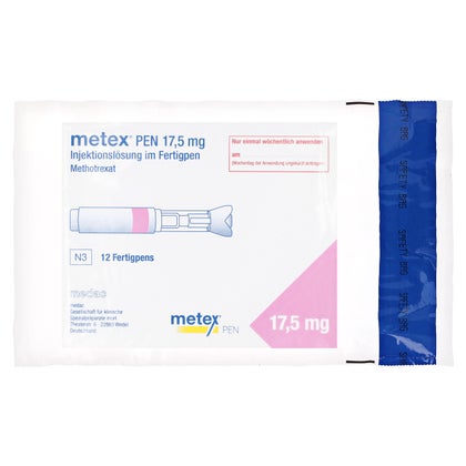 METEX PEN 17,5 mg (50mg/ml) Inj.-Lsg.i.e.Fertigpen 12 St, 12 St online ...