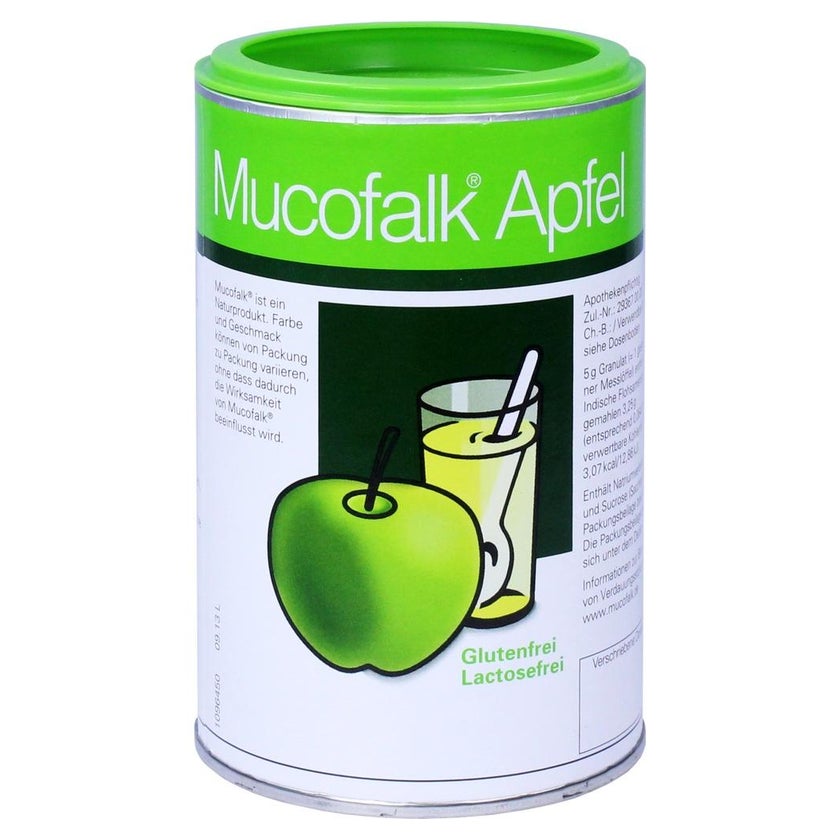 Mucofalk Apfel Granulat Flohsamenschalen 150 g online kaufen | DocMorris