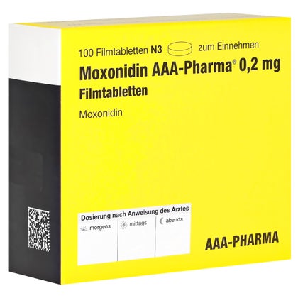 MOXONIDIN AAA-Pharma 0,2 mg Filmtabletten 100 St mit E-Rezept kaufen ...