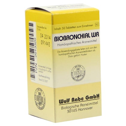 Biobronchial WR Tabletten 50 St online kaufen | DocMorris