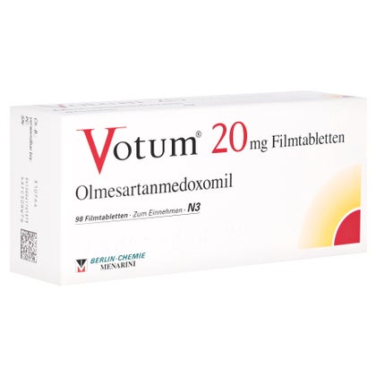 Votum 20 mg Filmtabletten 98 St mit E-Rezept kaufen | DocMorris