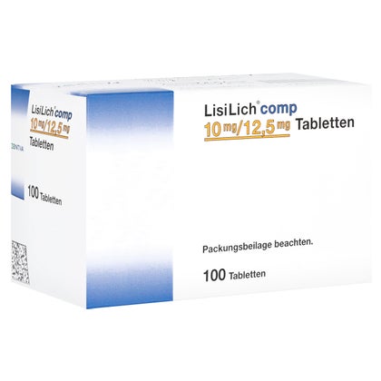 Lisilich Comp. 10 mg/12,5 mg Tabletten 100 St mit E-Rezept kaufen ...