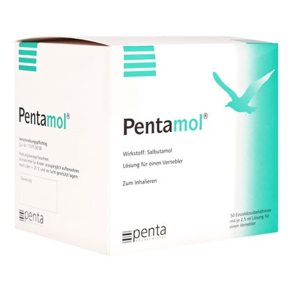 PENTAMOL Lösung für einen Vernebler 50x2,5ml 50X2,5 ml mit E-Rezept ...