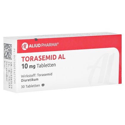 Torasemid AL 10 mg Tabletten 30 St mit E-Rezept kaufen | DocMorris