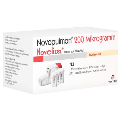 NOVOPULMON 200 µg Novolizer Inhal.+Patr.3x200 ED 3X200 St mit E-Rezept ...