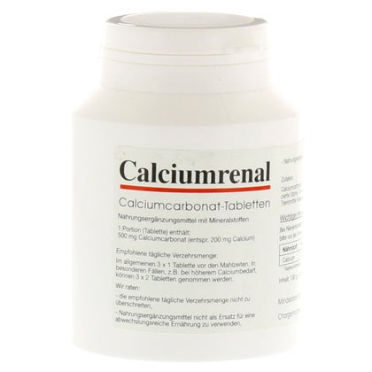 Calciumcarbonat Calciumrenal Tabletten 200 St online kaufen | DocMorris