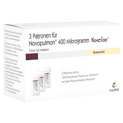 NOVOPULMON 400 µg Novolizer Patrone 3x100 ED 300 Sp mit E-Rezept kaufen ...