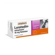 Loratadin ratiopharm 10mg 20 St online kaufen | DocMorris