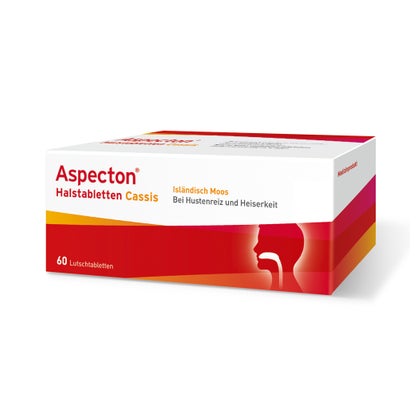 Aspecton Halstabletten Cassis 60 St online kaufen | DocMorris