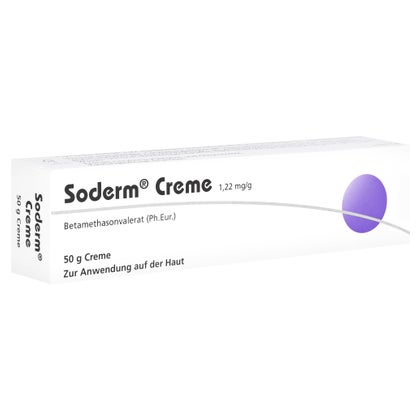 Soderm Creme 1,22 mg/g 50 g mit E-Rezept kaufen | DocMorris
