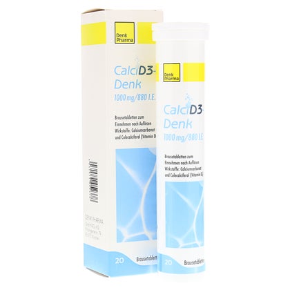 Calci D3-Denk 1.000 mg/880 I.E. 20 St online kaufen | DocMorris