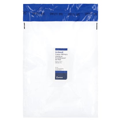 ACTIKERALL 5 mg/g + 100 mg/g Lsg.z.Anw.a.d.Haut 25 ml, 25 ml online ...