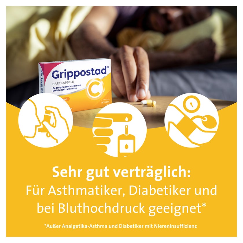 Grippostad C Hartkapseln 24 St online kaufen | DocMorris