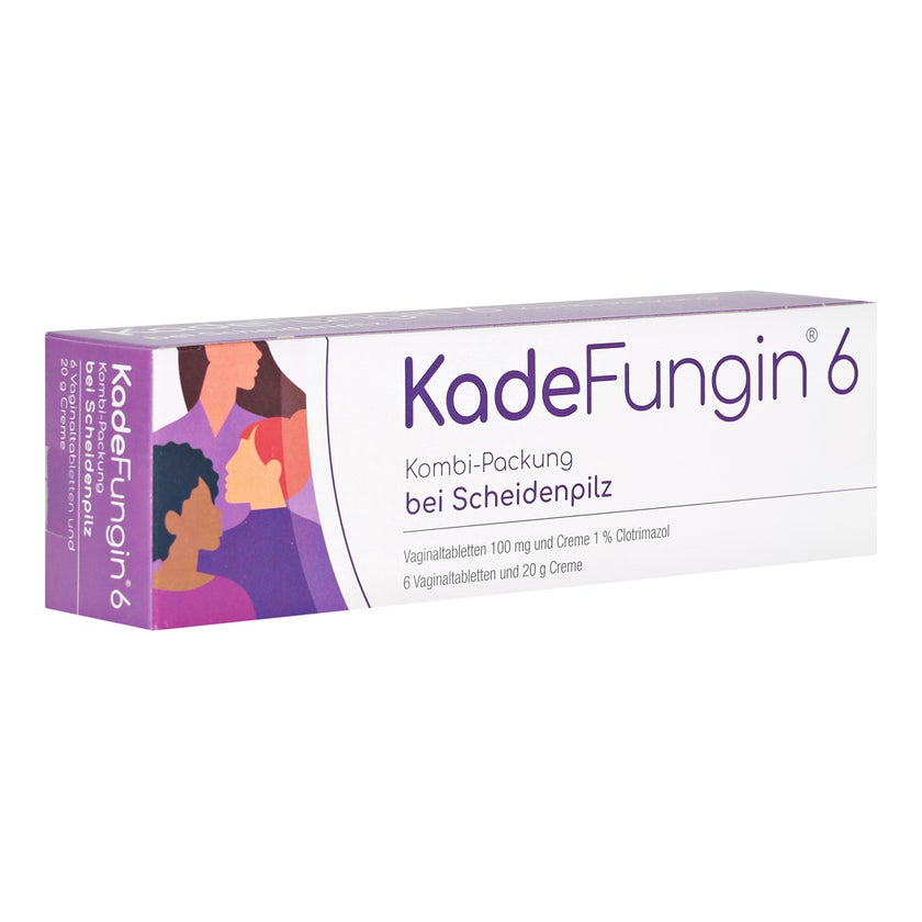 KADEFUNGIN 6 Kombip.20 g Creme+6 Vaginaltabl. 1 St mit E-Rezept kaufen ...