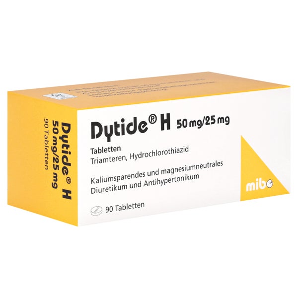 Dytide H 50 mg/25 mg Tabletten 90 St, 90 St online kaufen | DocMorris