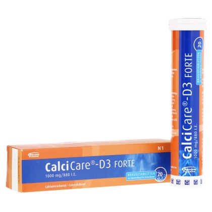 Calcicare D3 Forte Brausetabletten 20 St online kaufen | DocMorris