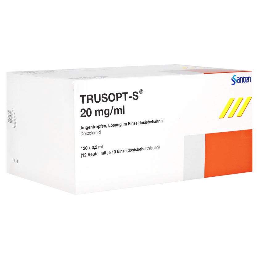 TRUSOPT S 20 mg/ml Augentropfen in Einzeldosisbeh. 120X0,2 ml mit E ...