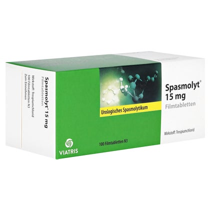 Spasmolyt 15 mg Filmtabletten 100 St mit E-Rezept kaufen | DocMorris