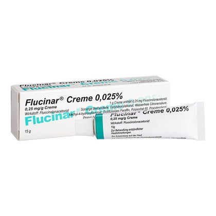 Flucinar Creme 0,025% 15 g mit E-Rezept kaufen | DocMorris