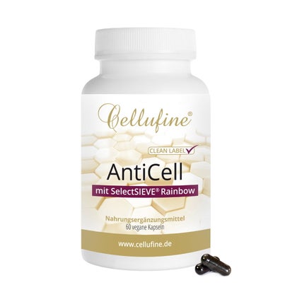 Cellufine® AntiCell mit SelectSIEVE® Rainbow - vegane Cellulite-Kapseln ...