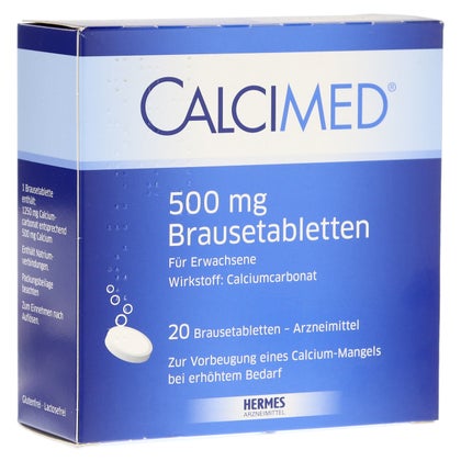 Calcimed 500 mg Brausetabletten 20 St online kaufen | DocMorris