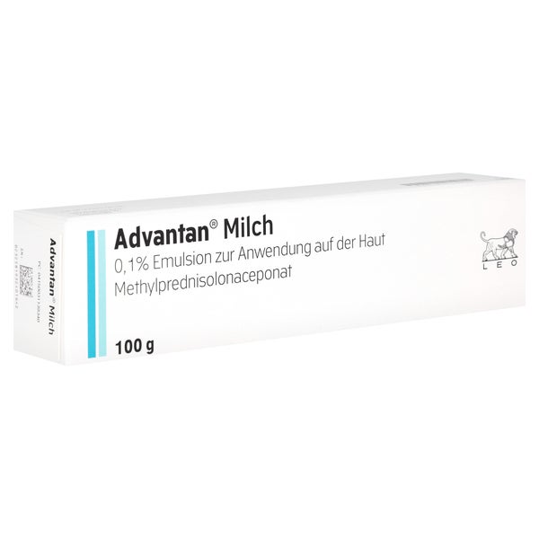ADVANTAN Milch 0,1% Emulsion z.Anwend.a.d.Haut 100 g, 100 g online ...
