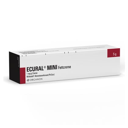 Ecural MINI Fettcreme 1 mg/g Creme 5 g mit E-Rezept kaufen | DocMorris