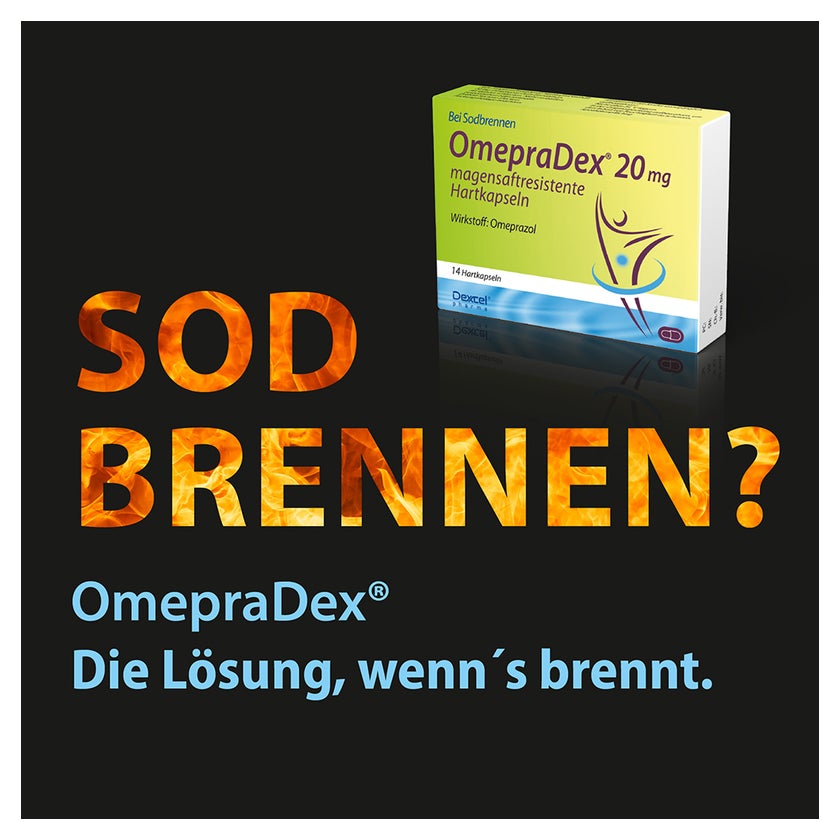 OmepraDex 20 mg 14 St online kaufen | DocMorris