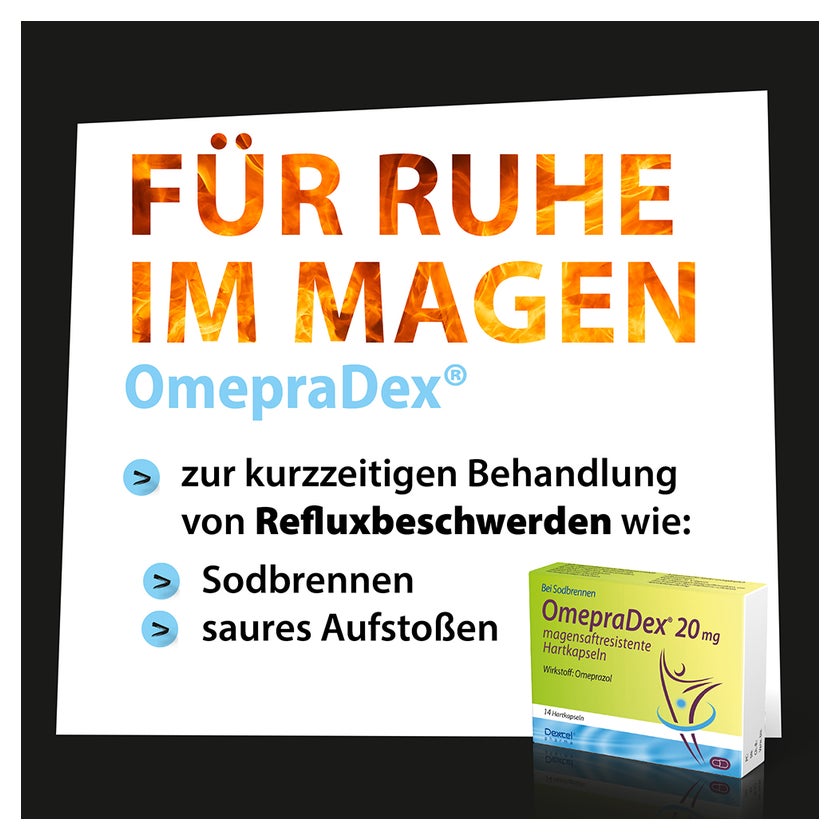 OmepraDex 20 mg 14 St online kaufen | DocMorris