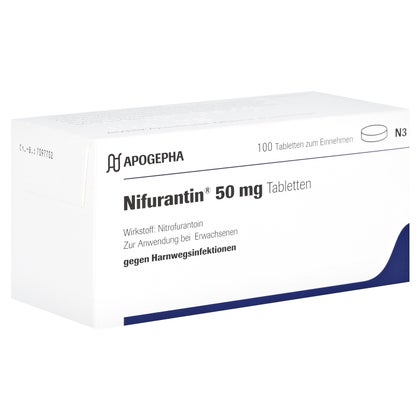 Nifurantin 50 mg Tabletten 100 St mit E-Rezept kaufen | DocMorris