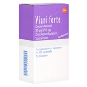VIANI forte Dosier-Aerosol 25 µg/250 µg 120 Hub 120 St mit E-Rezept ...