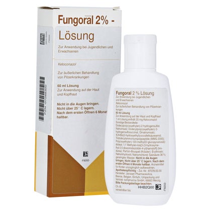 Fungoral 2% Lösung Reimport - Reimport 60 ml online kaufen | DocMorris