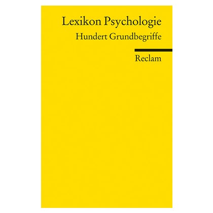 Lexikon Psychologie online kaufen | DocMorris