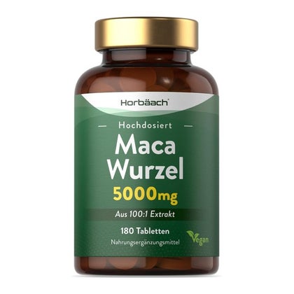 Horbaach Maca Wurzel Tabletten 180 St online kaufen | DocMorris